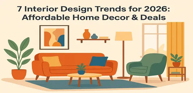 7 Interior Design Trends For 2026: Affordable Home Decor & Deals ...