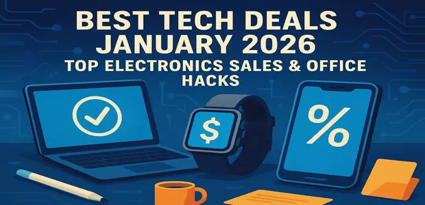 Best Tech Deals January 2026: Top Electronics Sales & Office Hacks ...