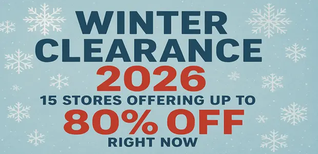 Winter Clearance 2026: 15 Stores Offering Up To 80% Off Right Now ...